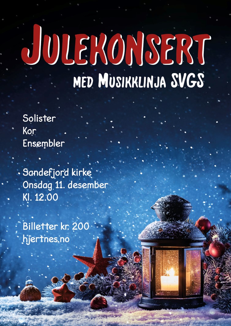 Julekonsert i Sandefjord kunst- og kulturkirke - Vestfold fylkeskommune